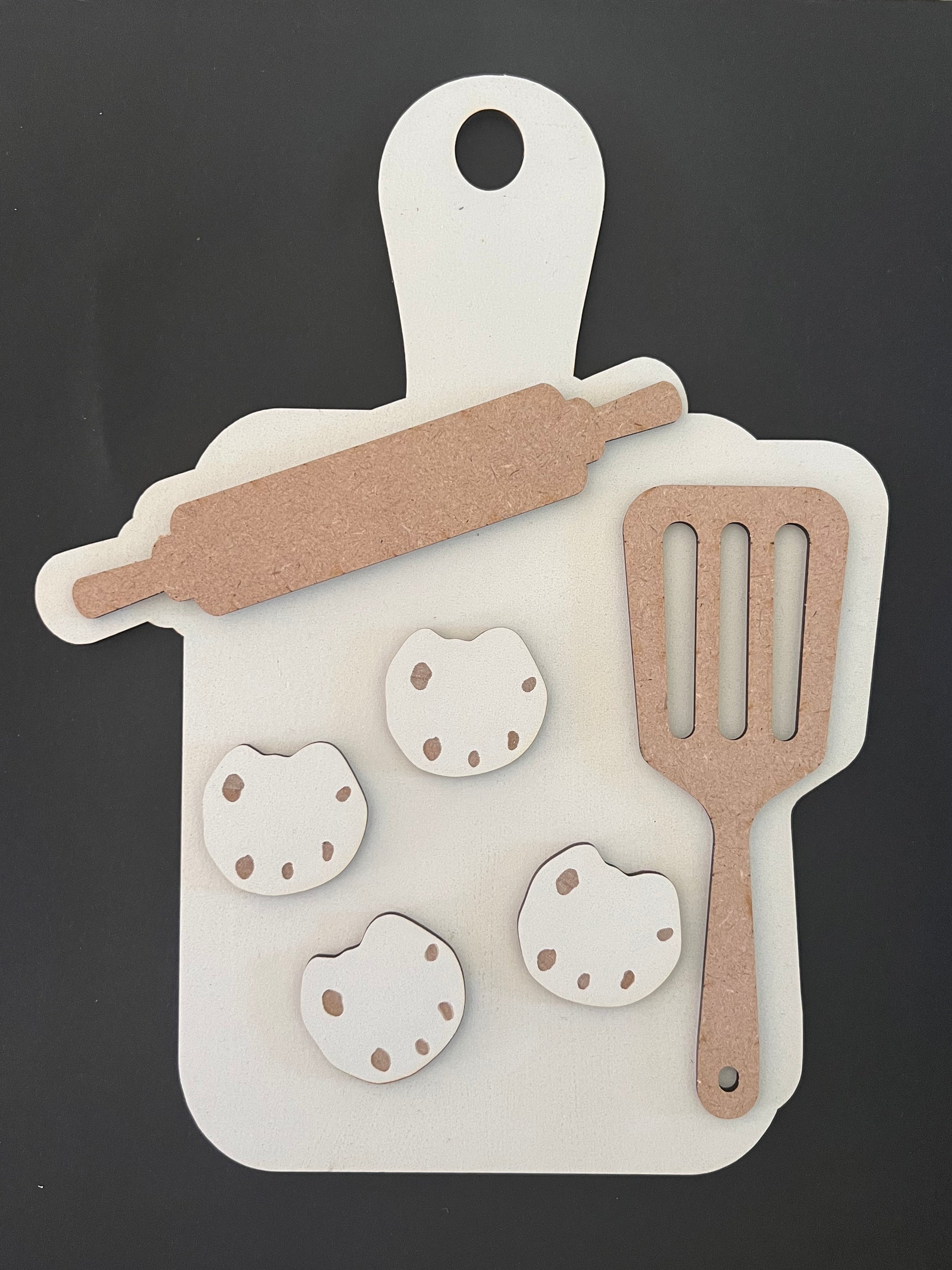 Blank cookies kitchen decoration – Sweet Pea Creations