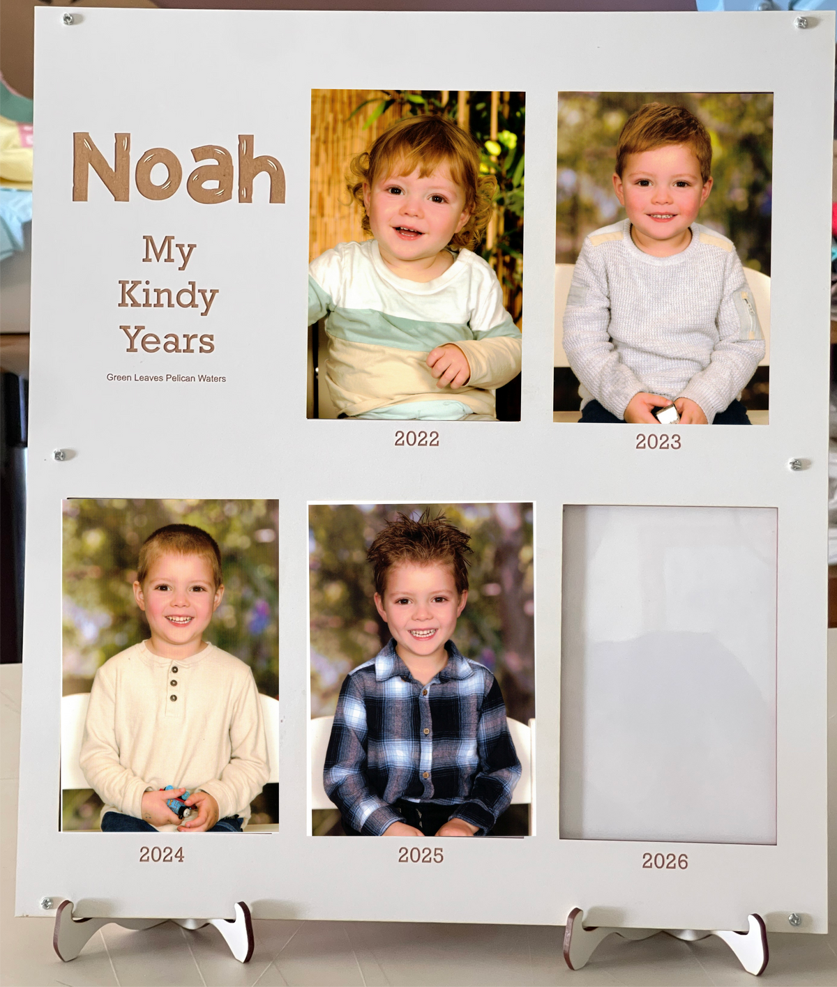 Kindy Frame 5 Photos – Sweet Pea Creations