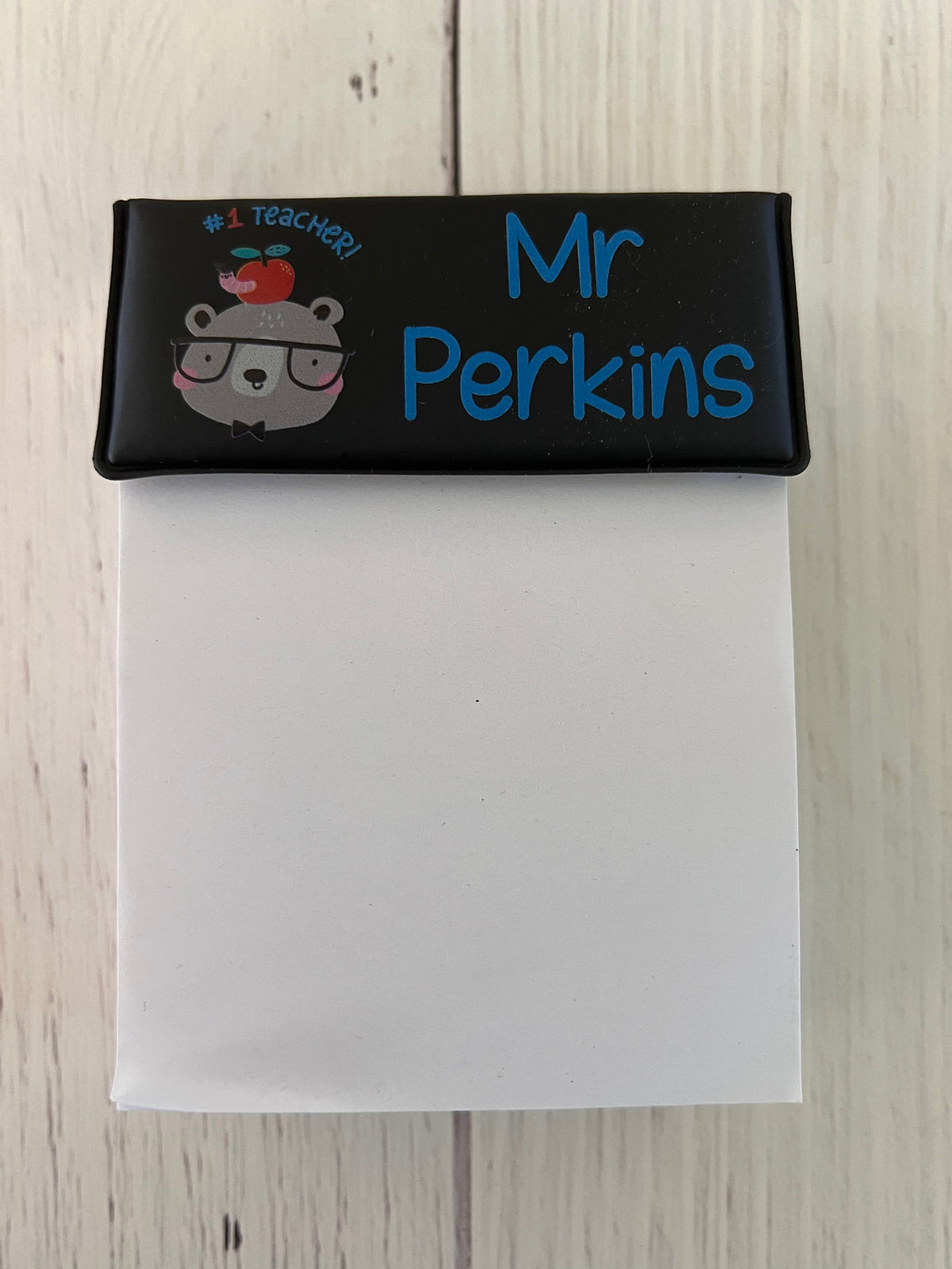 Teacher Appreciation Desk notepad – Sweet Pea Creations