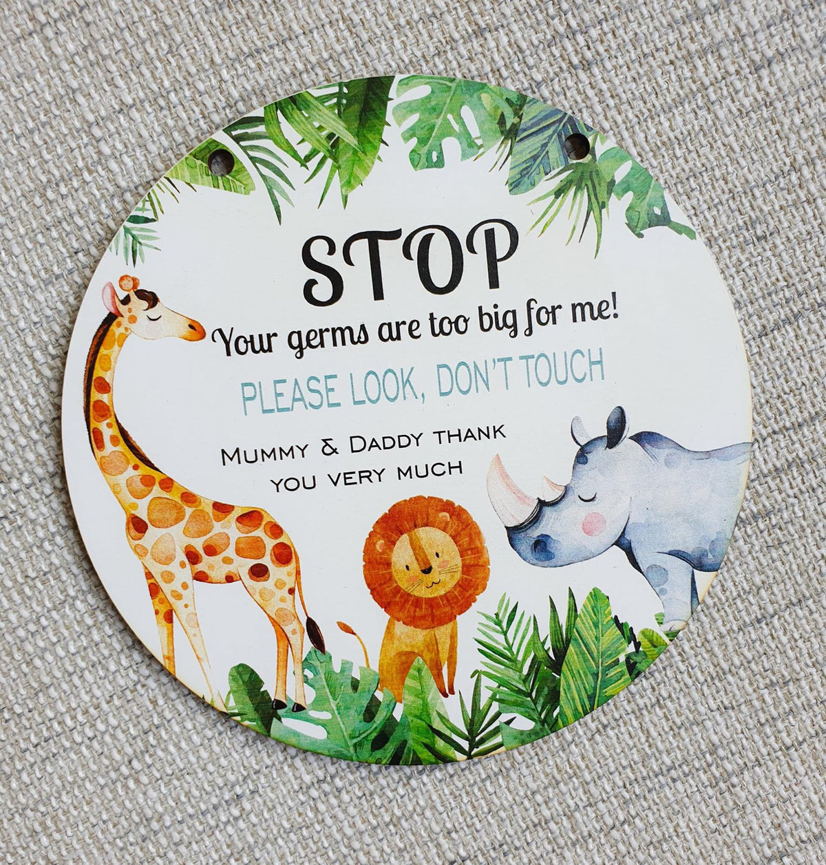 Pram Signs – Sweet Pea Creations