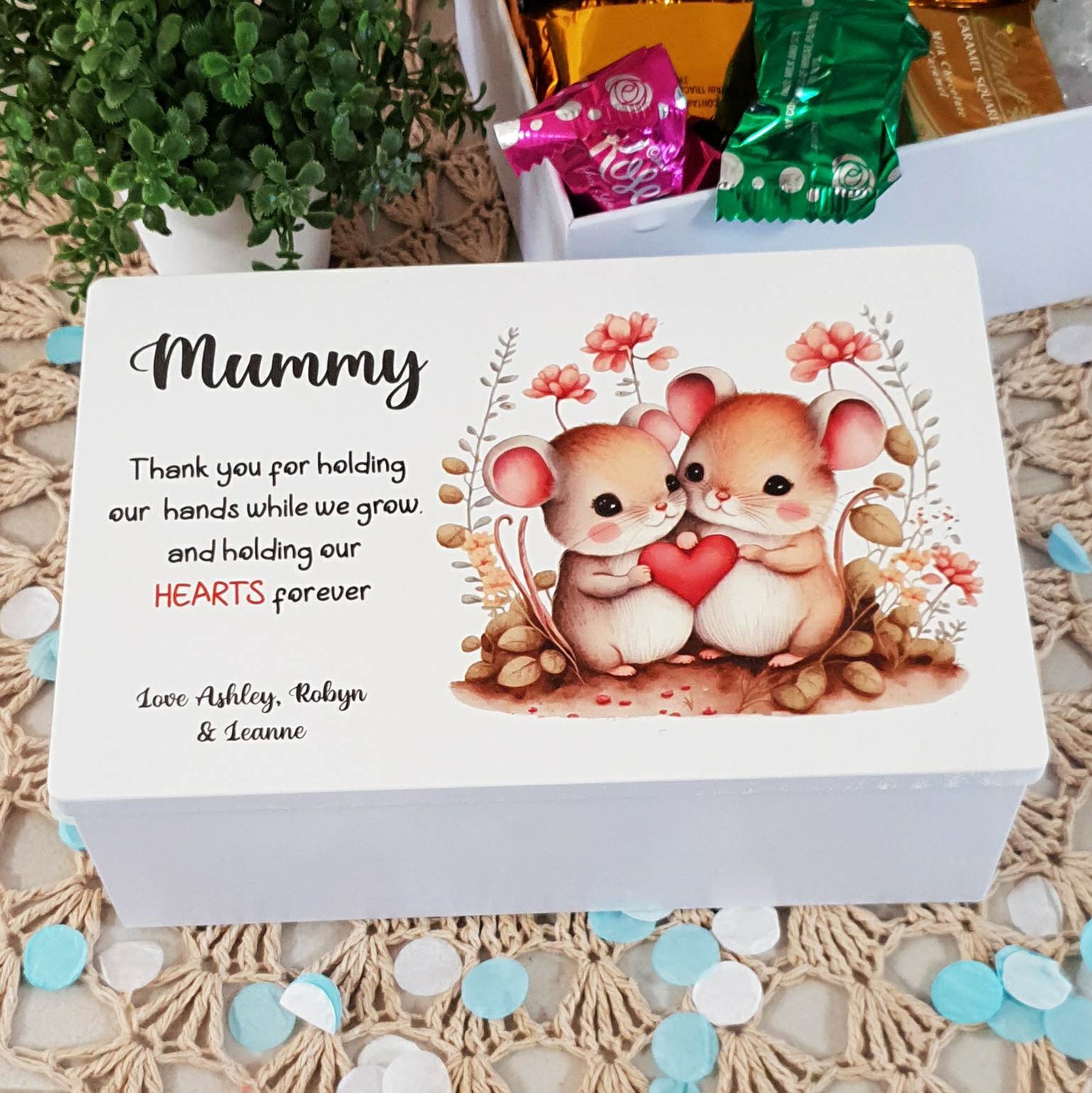 Personalised Tin – Sweet Pea Creations